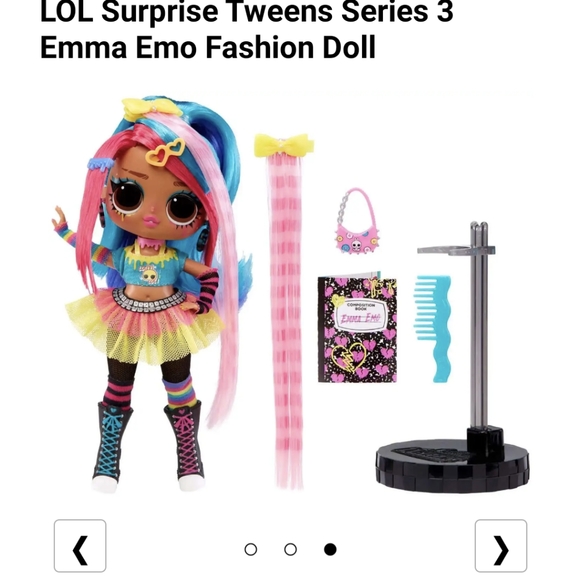 Lol Surprise Toys Lol Surprise Tweens Series 3 Emma Emo Fashion Doll Poshmark
